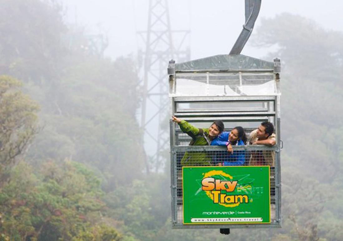 Sky Tram Monteverde Costa Rica